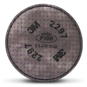 3M-Filtro 2296 y 2297 niveles molestos de gases acidos y vapores orgánicos